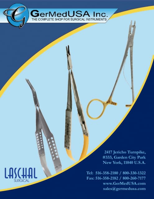 Laschal Scissors/Forceps Combination for Removing Sutures | PDF ...
