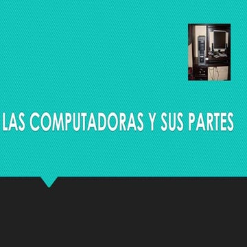 Presentacion de definicion de computadora | PPT