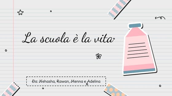 Imparare in mezzo alla natura | PPTX