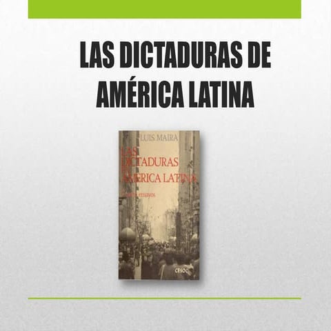 Las dictaduras de america latina | PPTX