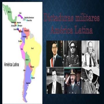 Las dictaduras en america latina | PPTX