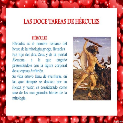 Los 12 trabajos de Heracles