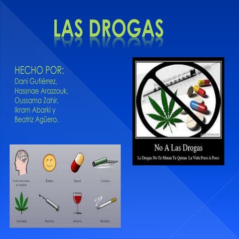 Las drogas | PPTX
