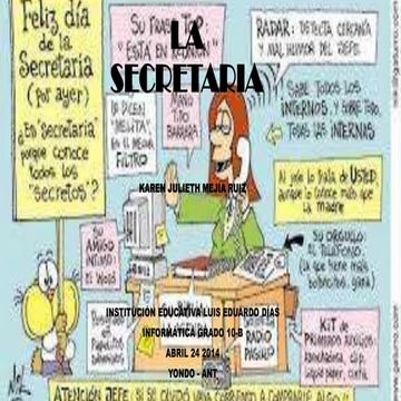 Cualidades de la secretaria moderna | PPTX