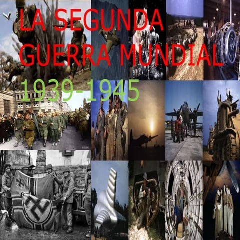 La segunda guerra mundial | PPTX