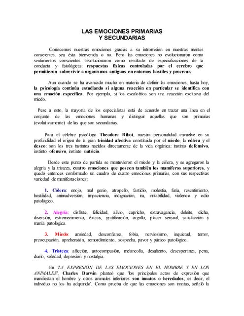 Diapositivas emociones sentimientos y afectos | PPT