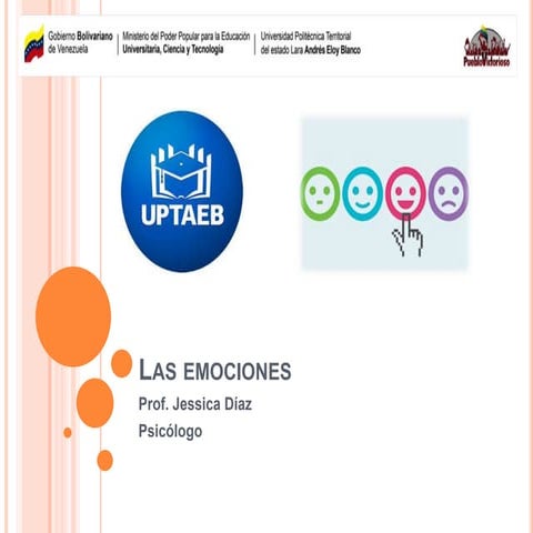 Las emociones | PPTX