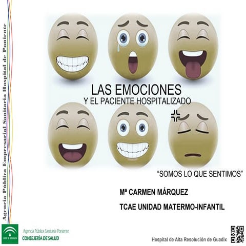 Las emociones y el paciente hospitalizado | PPT