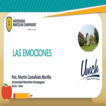 Las emociones | PPTX