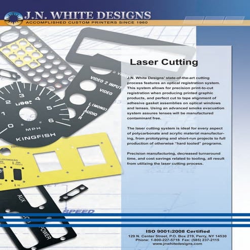 Laser Cutting - Precision Print-to-Cut Registration | PDF