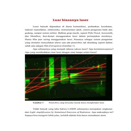 Presentasi laser gas | PPTX