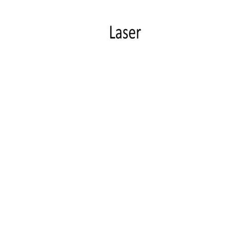 Laser | PPTX
