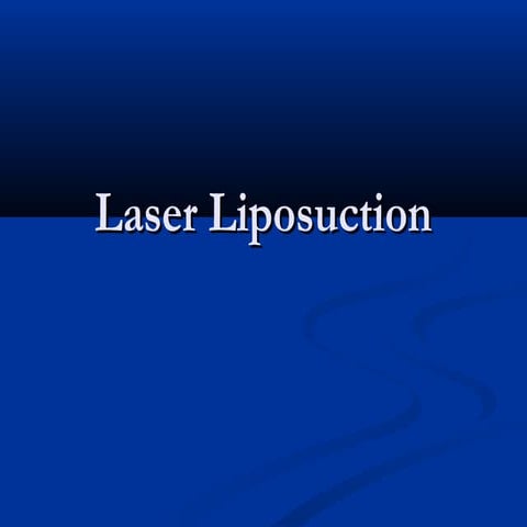 Laser liposuction | PPT