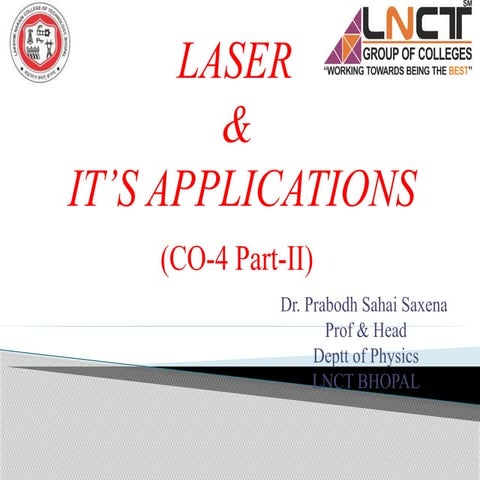 lasers ppt | PPTX