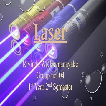 He ne lasers 1 | PPTX