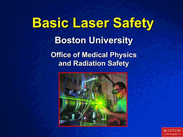 laser safety and hazards and their precautions.pptx