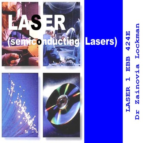 Basics of laser action | PPTX