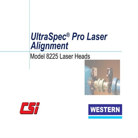 Ultra Spec Pro Laser Alignment_Alignement Laser | PPTX
