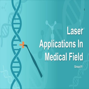 Laser applications 1 | PPTX