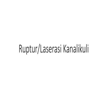 ruptur atau laserasi pada kanalikuli.pptx