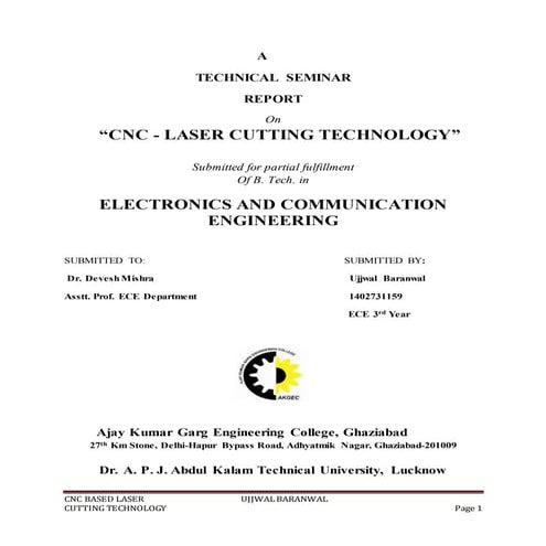 Laser cutter report | DOCX