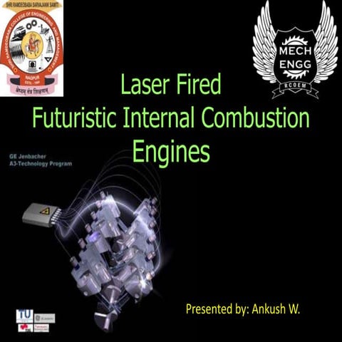 Laser ignition in IC Engines | PPTX