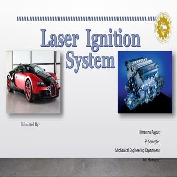 Laser ignition system | PPTX