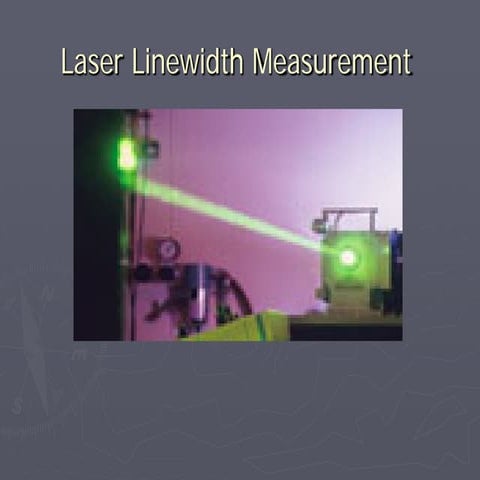 Laser linewidth measurement | PDF