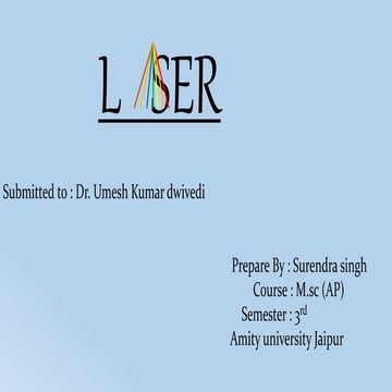 Laser presentation | PPT