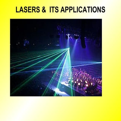 Lasers basics mechanism and principles | PPT | Physics | Science