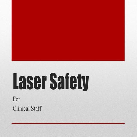 Laser Safety 2017 | PPTX
