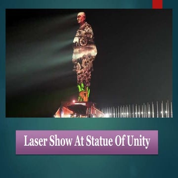 Laser Show At Statue Of Unity.ppsx