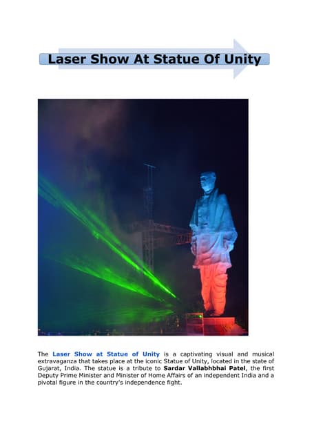 Statue of Unity Tour: Memorable Experience | PPT