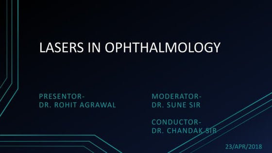 Ruby Laser Physics Topics For Engineering Physics Pptx