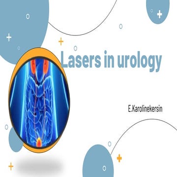 Lasers in urology | PPT