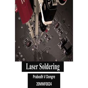 Laser soldering | PPTX