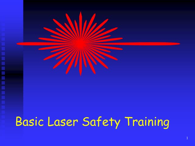 laser safety and hazards and their precautions.pptx