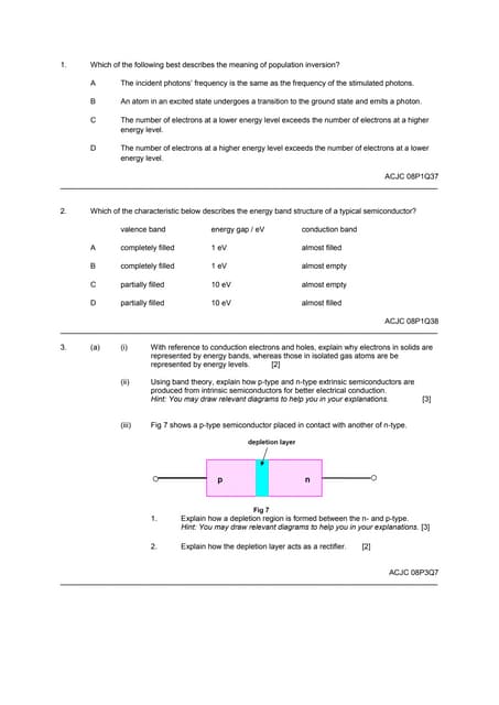 Electrical Properties Of Interfaces | PDF