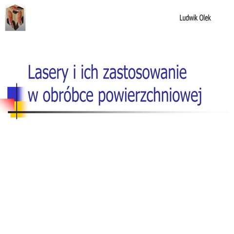 Lasery | PPT