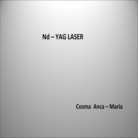 Laser yag | PPT