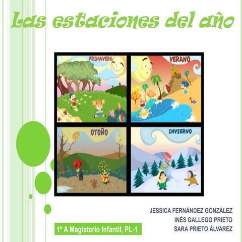 Secuencia Didáctica - Las cuatro estaciones | PDF