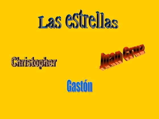 Las estrellas | PPT