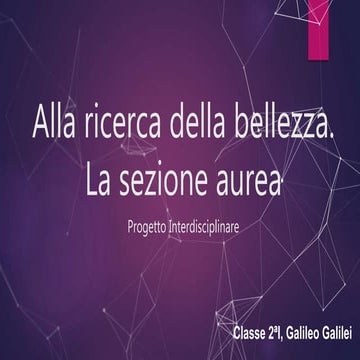 La sezione aurea | PPTX