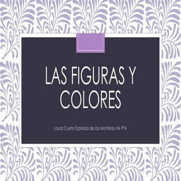 Las figuras y colores | PPTX