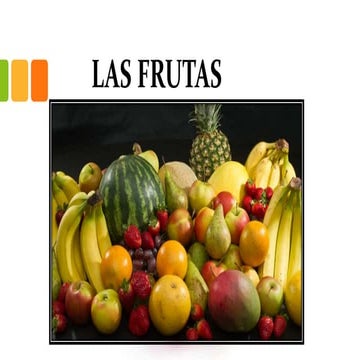 La fruta me gusta | PPTX