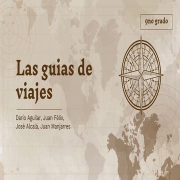 Las guias de viaje | PPT