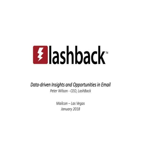 LashBack Presentation at Mailcon January 2018 | PPT
