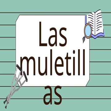 Primera Lengua: Español. Las muletillas y su uso | PPTX
