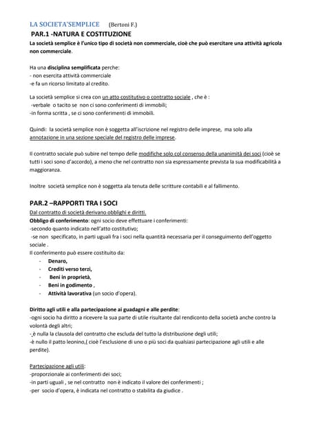 Le cooperative, opportunità e caratteristiche - Cenni. | PPT