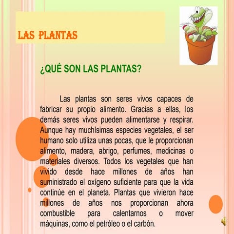 Las planta. | PPSX